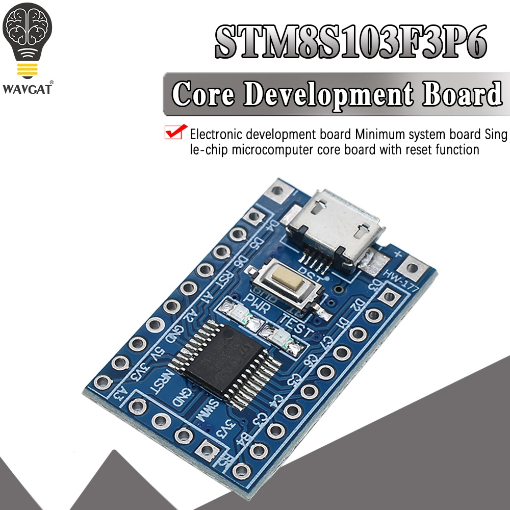 ใหม่ บอร์ดไมโครคอนโทรลเลอร์ STM8S103F3P6 STM8S STM8 | Shopee Thailand