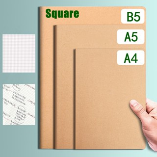 สมุดโน๊ต สมุดปกน้ำตาล สมุดจดโทนดำ ขนาด A5 B5 เครื่องเขียนสำหรับนักเรียน | Shopee Thailand