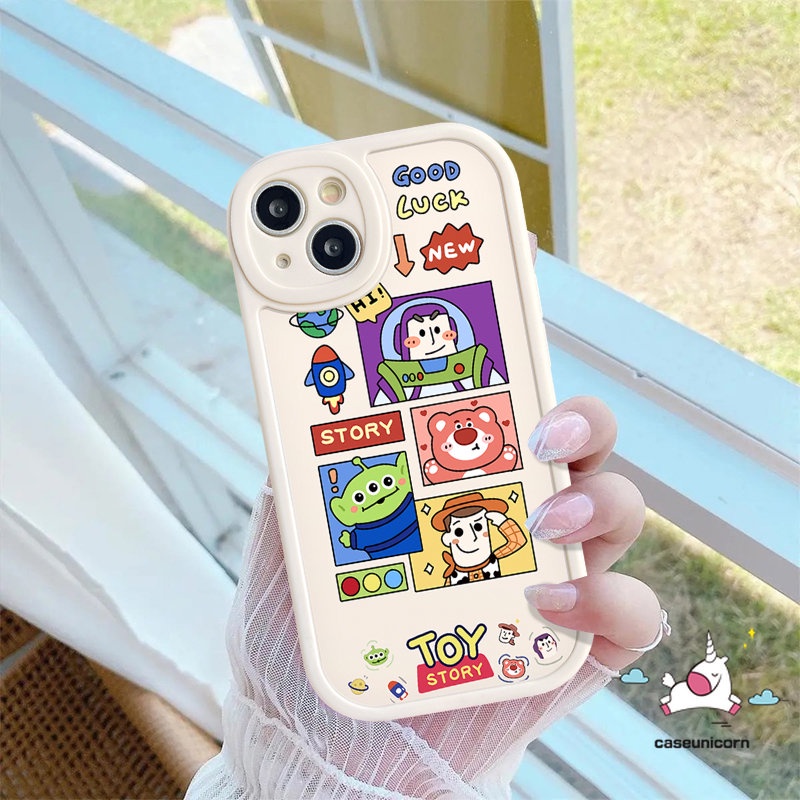 เคสโทรศัพท์มือถือ Tpu นิ่ม ลายการ์ตูน Toy Story น่ารัก สําหรับ IPhone ...