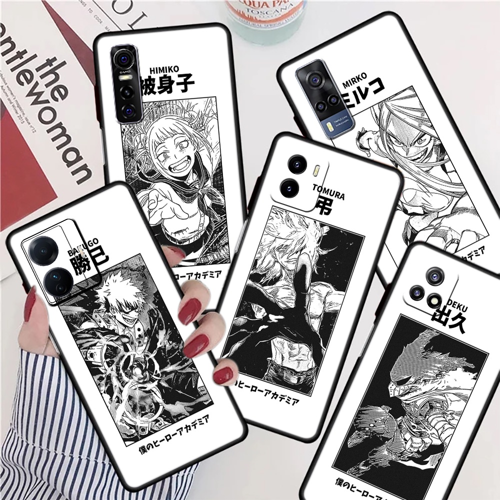 เคสโทรศัพท์มือถือซิลิโคน TPU กันกระแทก ลาย My Hero Academia A Vivo S9 S12 V23 S12 S15 V20 V21 ...