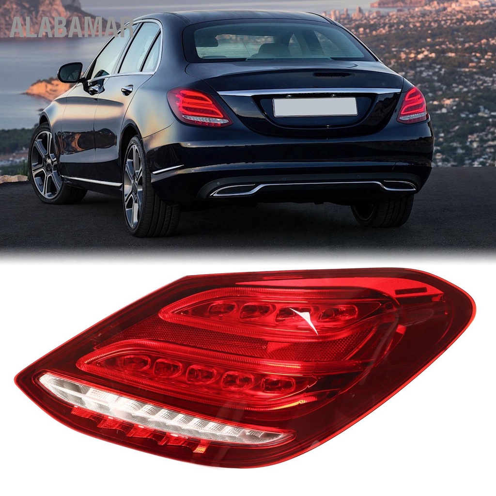 ALABAMAR ไฟท้าย LED ข้างขวา A2059060457 ขับซ้าย สำหรับ C-Class W205 ...