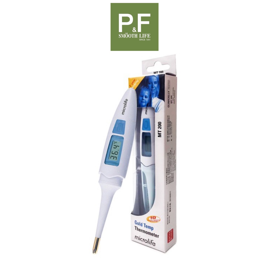 Thermometer microlife รุ่น MT200 วัดไว วัดเร็ว 15 วินาที ปรอทวัดไข้ ...