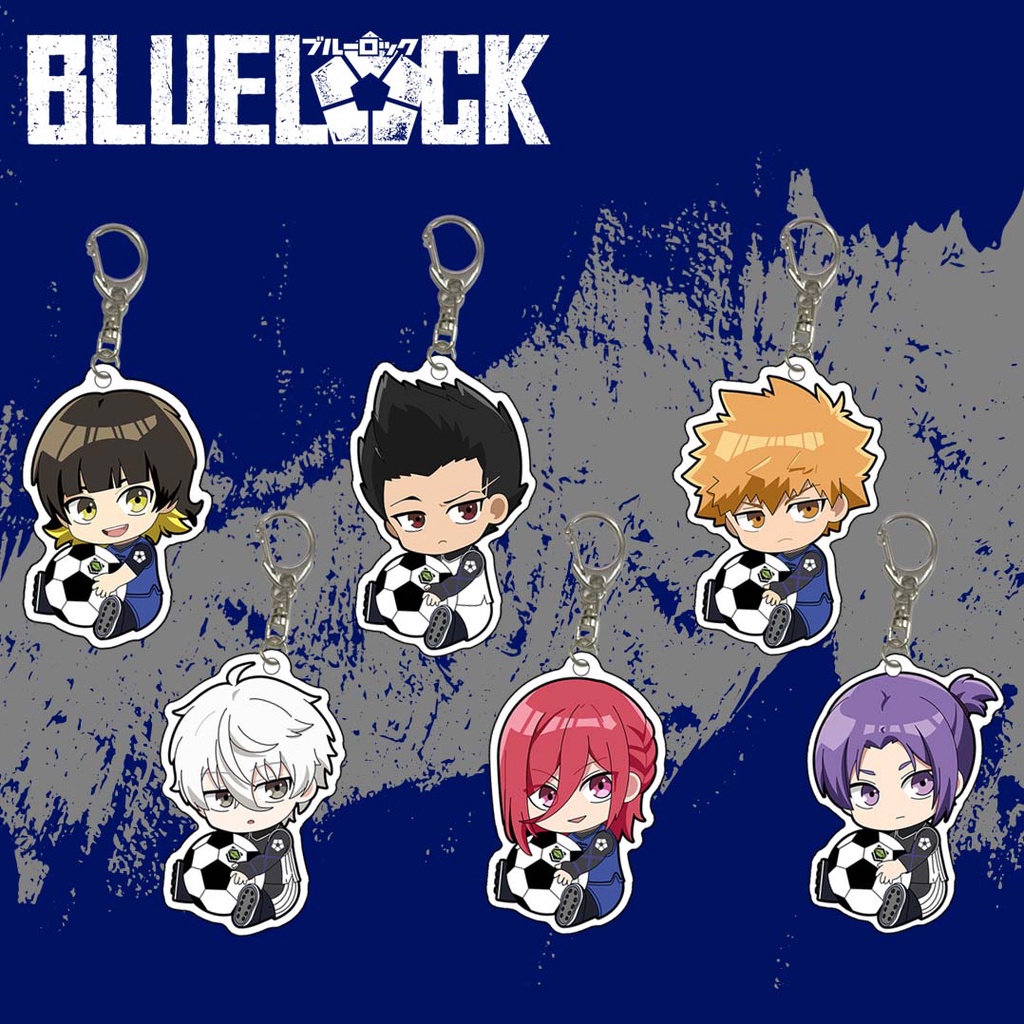 Gantungan Blue LOCK KEYCHAIN BLUELOCK KEYCHAIN | Shopee Thailand