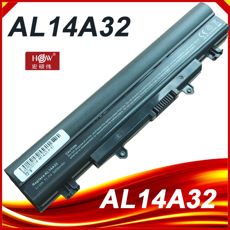 Suitable for ACER E15 E5-471 421 571 AL14A32 TMP256 notebook battery ...