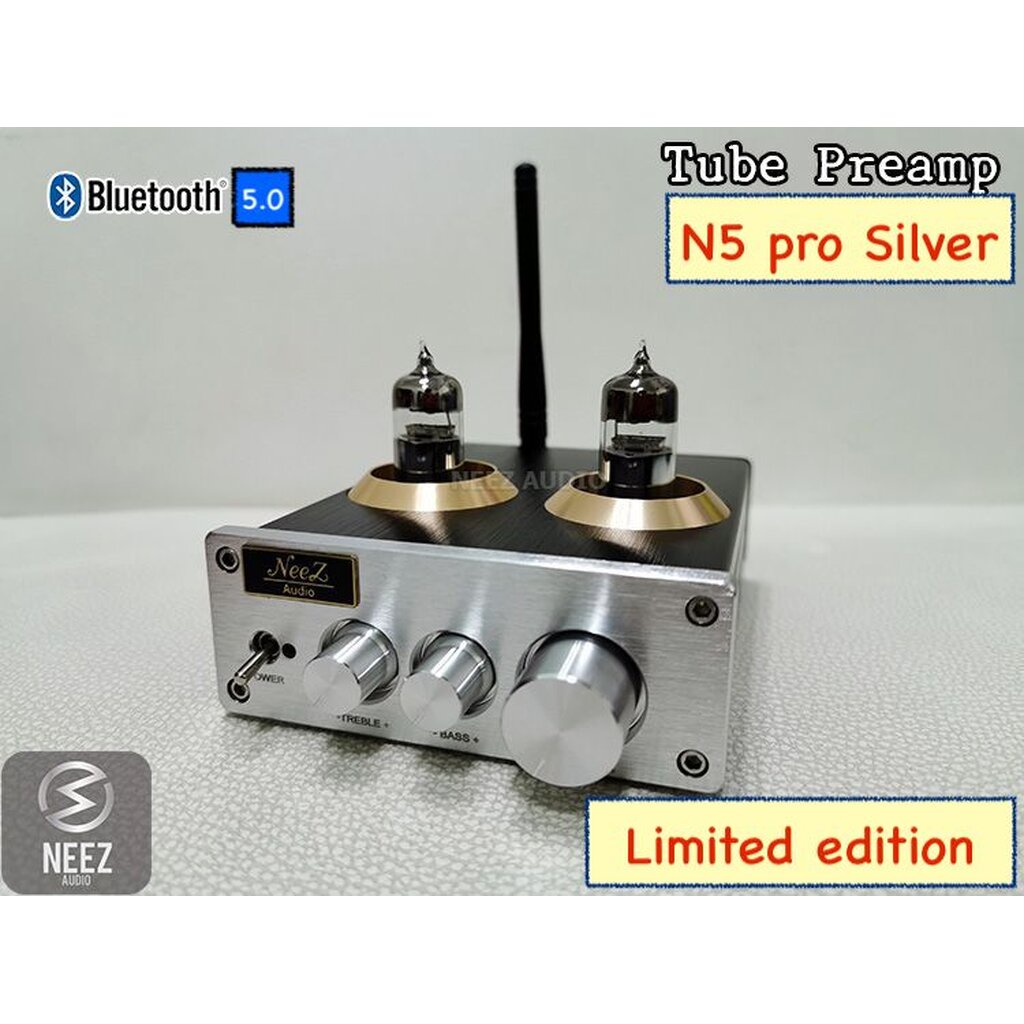ปรีหลอดUSA Tube Preamplifier N5 Pro Bluetooth 5.0 AptX HD Silver ...