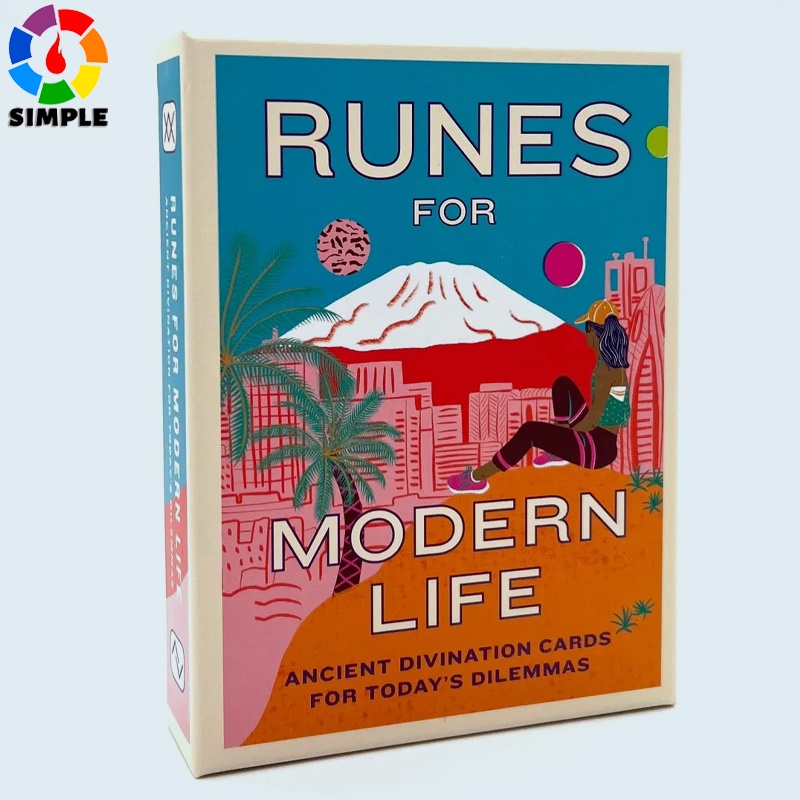 Runes for Modern Life Card Oracle Tarot Deck Tarot Card | Shopee Thailand