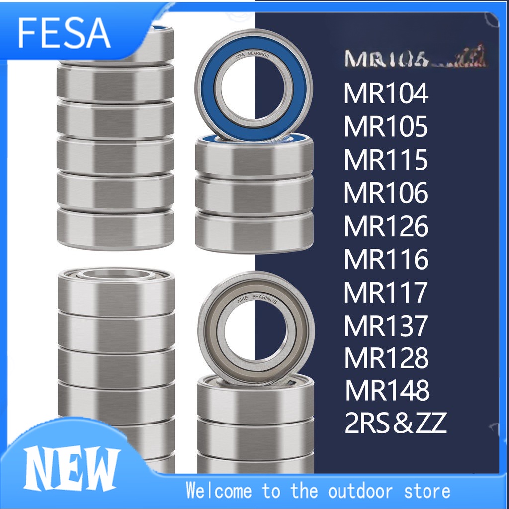 ตลับลูกปืนเม็ดกลมร่องลึก ขนาดเล็ก MR105 MR125 MR115 MR106 MR126 MR116 MR117 MR137 MR128 MR148 ...