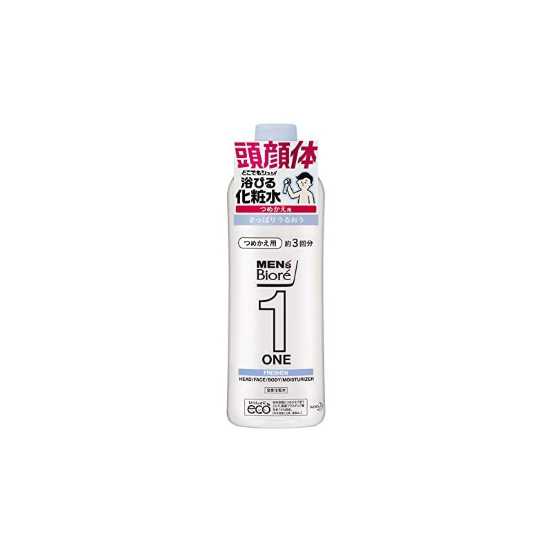 [Direct From Japan]Men's Biore ONE Refill 340ml 《 Full-body lotion for ...
