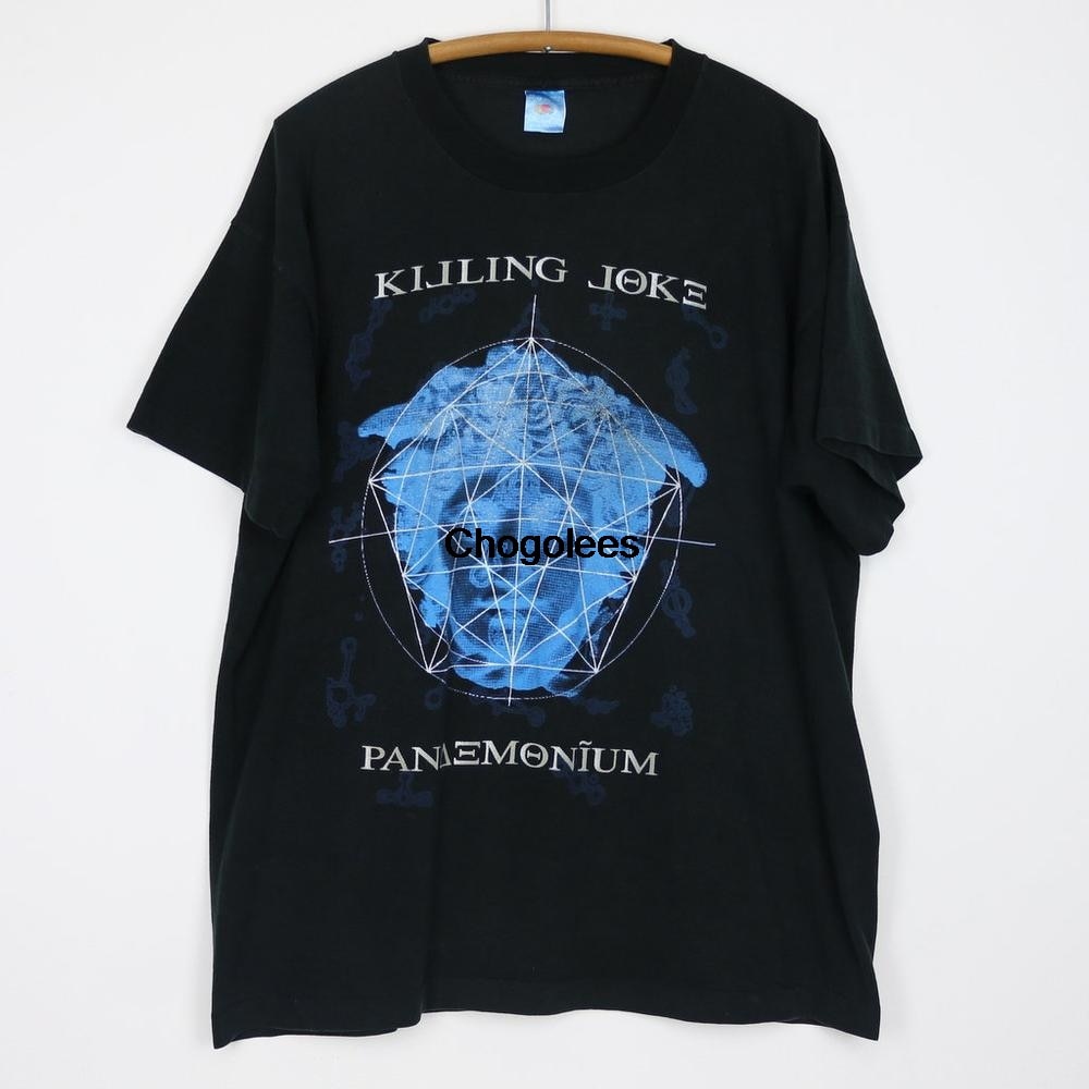 2023เสื้อยืด ลาย Killing Joke 1994 Pandemonium Tour Concert 1990S สไตล์ ...