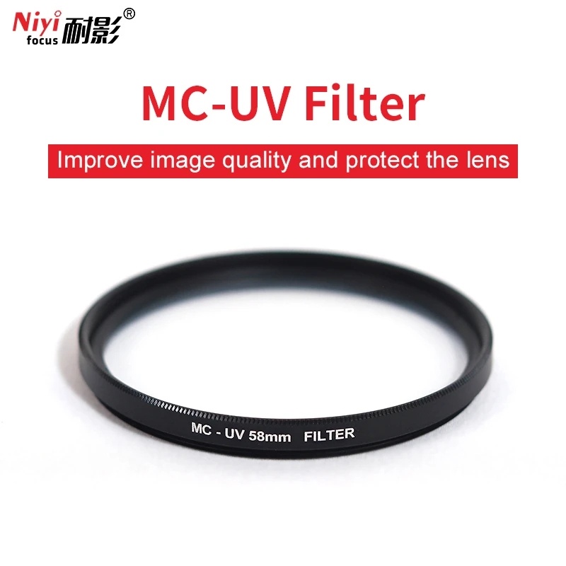 ฟิลเตอร์เลนส์กล้อง 40.5mm 49mm 52mm 55mm 58mm 62mm 67mm 72mm 77mm 82mm 86mm 95mm MCUV MC UV ...