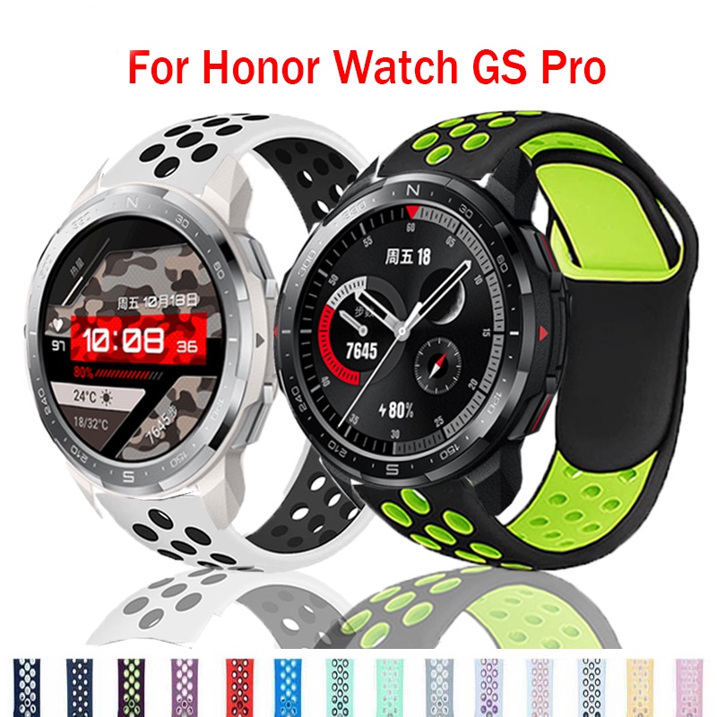 สายนาฬิกาข้อมือซิลิโคน ระบายอากาศ สําหรับ Honor Watch GS Pro GS3 Honor ...