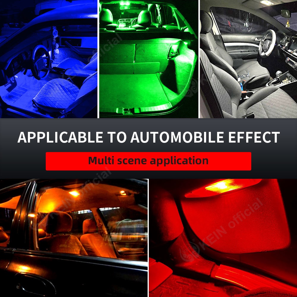 Kein 2PCS T10 หลอดไฟ Led W5W Festoon 31 มม.36 มม.39 มม.41 มม.C3W C5W รถภายในแผงโดมหลอดไฟป้าย ...