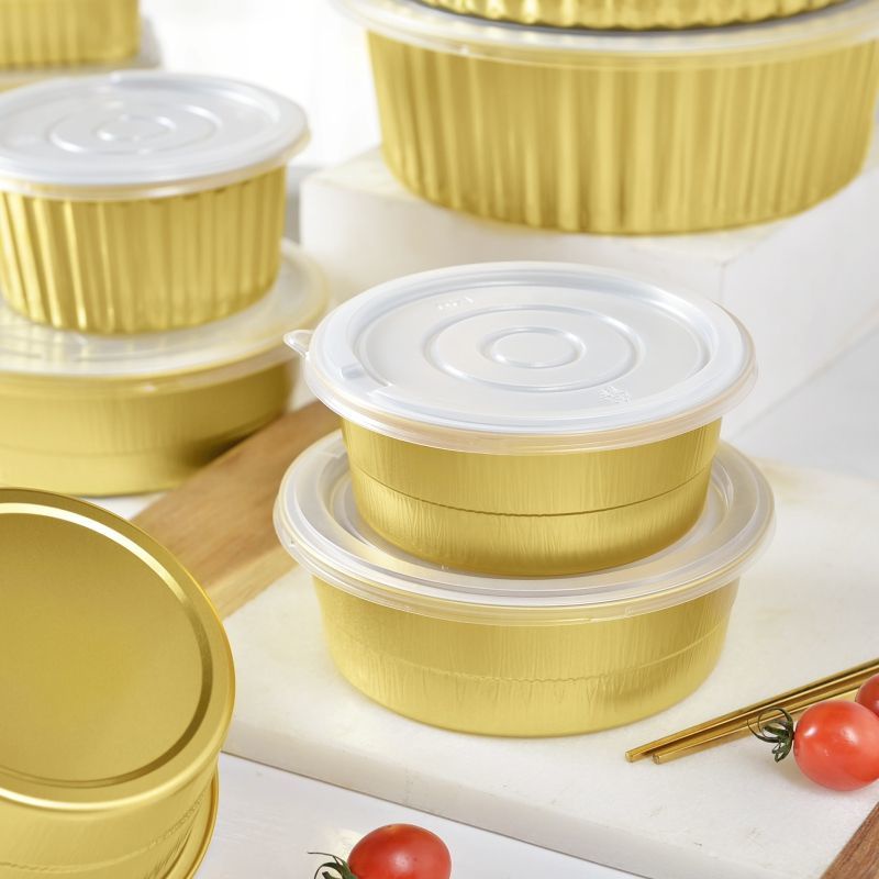 [Tinfoil Box] กล่องฟอยล์อลูมิเนียมหนา ทนความร้อนสูง พร้อมฝาปิด เกรด ...