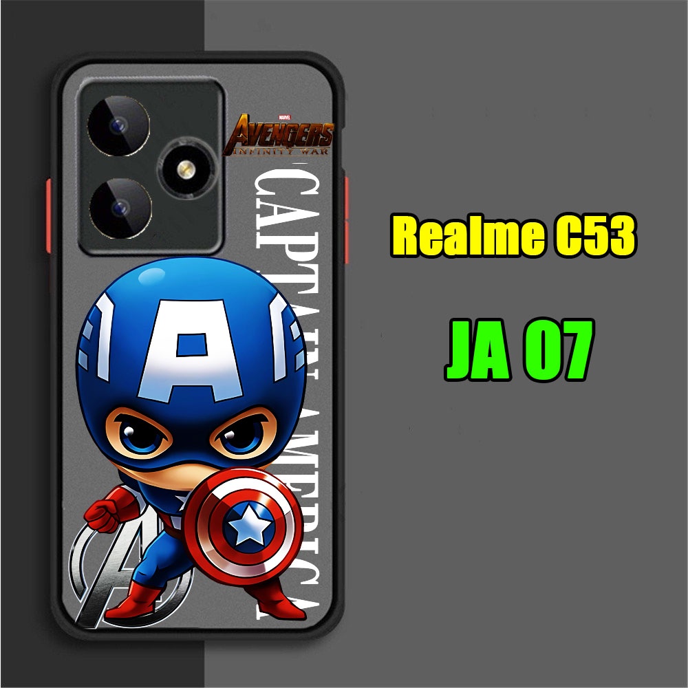 พร้อมส่งในไทย เคสโทรศัพท์ ตรงรุ่น สำหรับ Realme C53/C51 Note50 เคสกันกระแทก ขอบสีผิวด้าน C53 มี ...