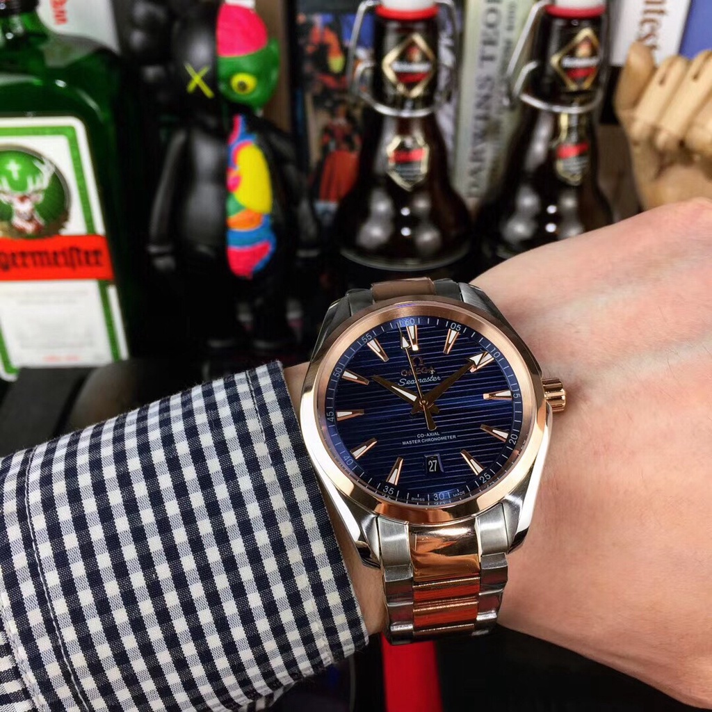 Omeg Seahorse สายนาฬิกาข้อมือ ยางแซฟไฟร์กระจก เหล็ก 904 150 ม. | Shopee Thailand