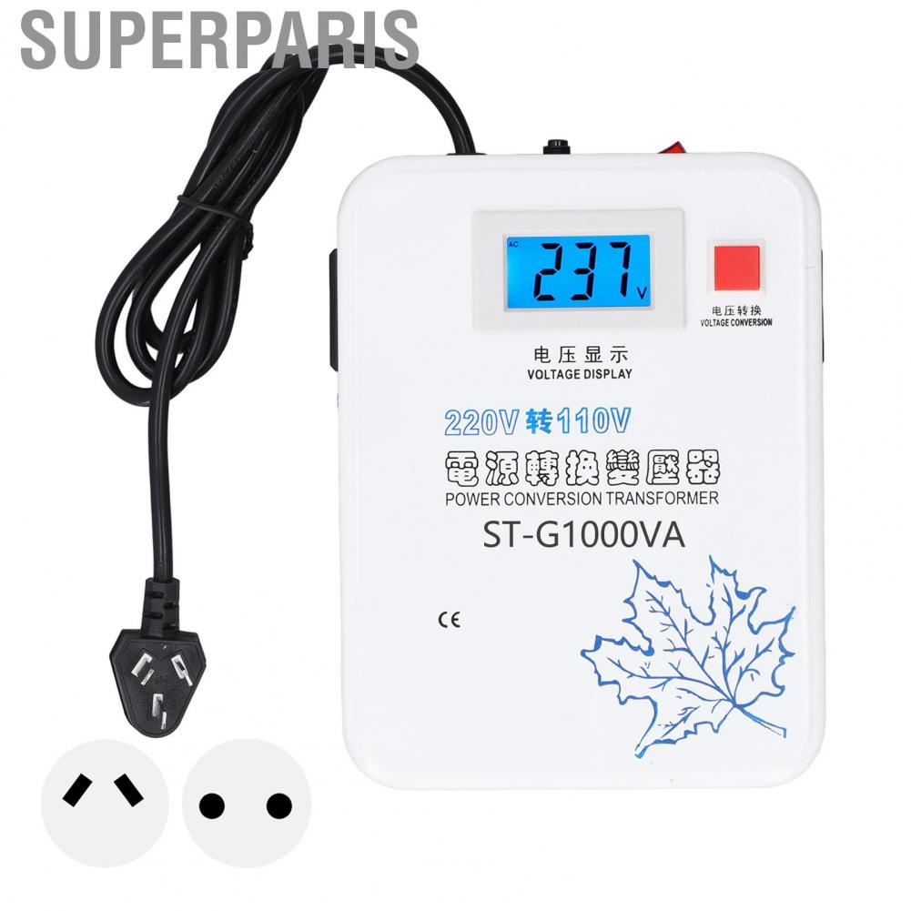 Superparis Voltage Converter 1000W Professional Various Protection ...