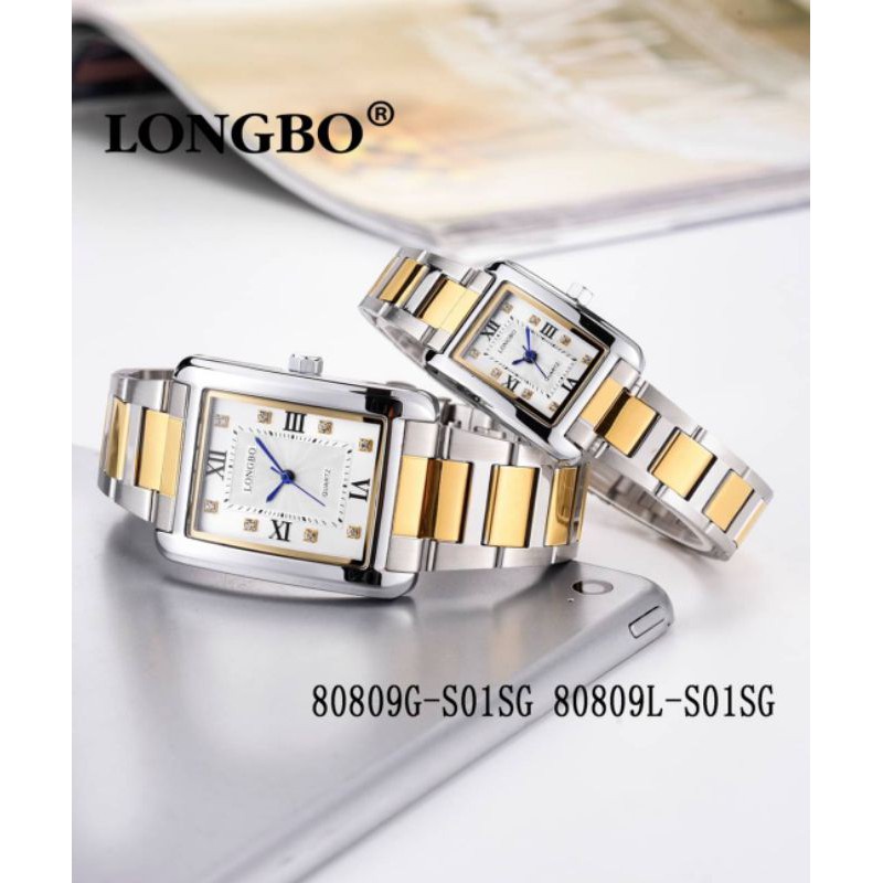 ⏰Longbo Watch รุ่น80809 ⏰ของแท้💯% พร้อมกล่องแบรน | Shopee Thailand