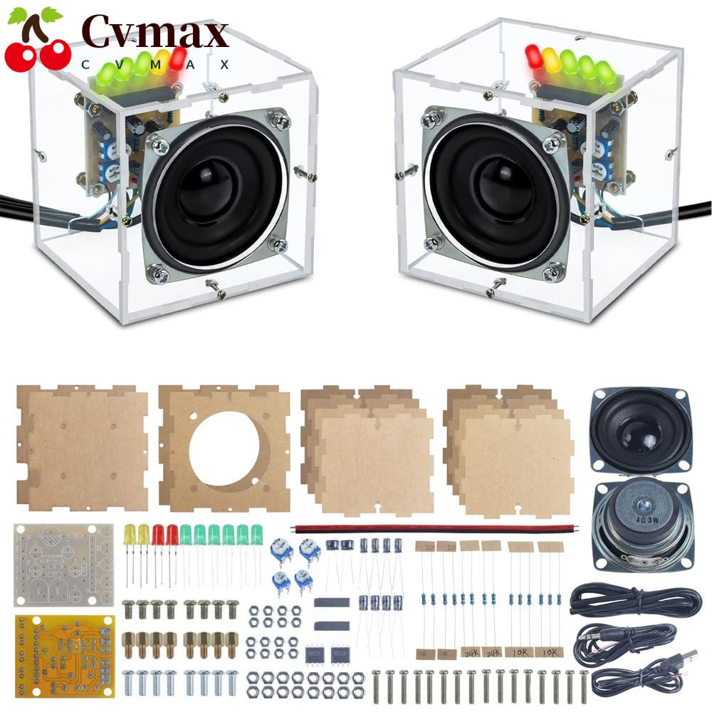 Cvmax ชุดอะไหล่เครื่องขยายเสียงลําโพง อะคริลิคใส ขนาดเล็ก สําหรับผู้เริ่มต้นเชื่อม | Shopee Thailand