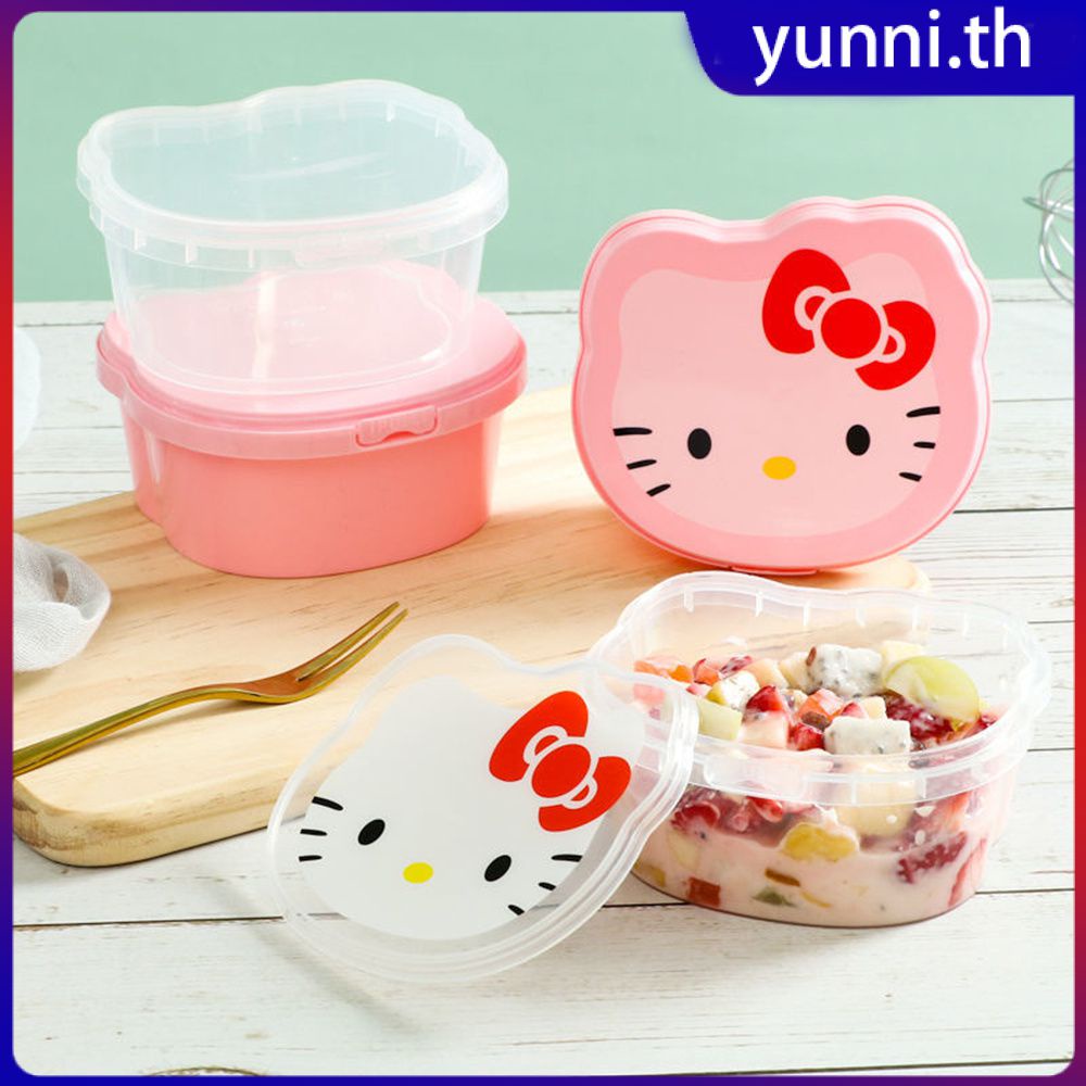 Sanrio Hello Kitty Bento Lunch Box Double Tier Burger Box Bento ...