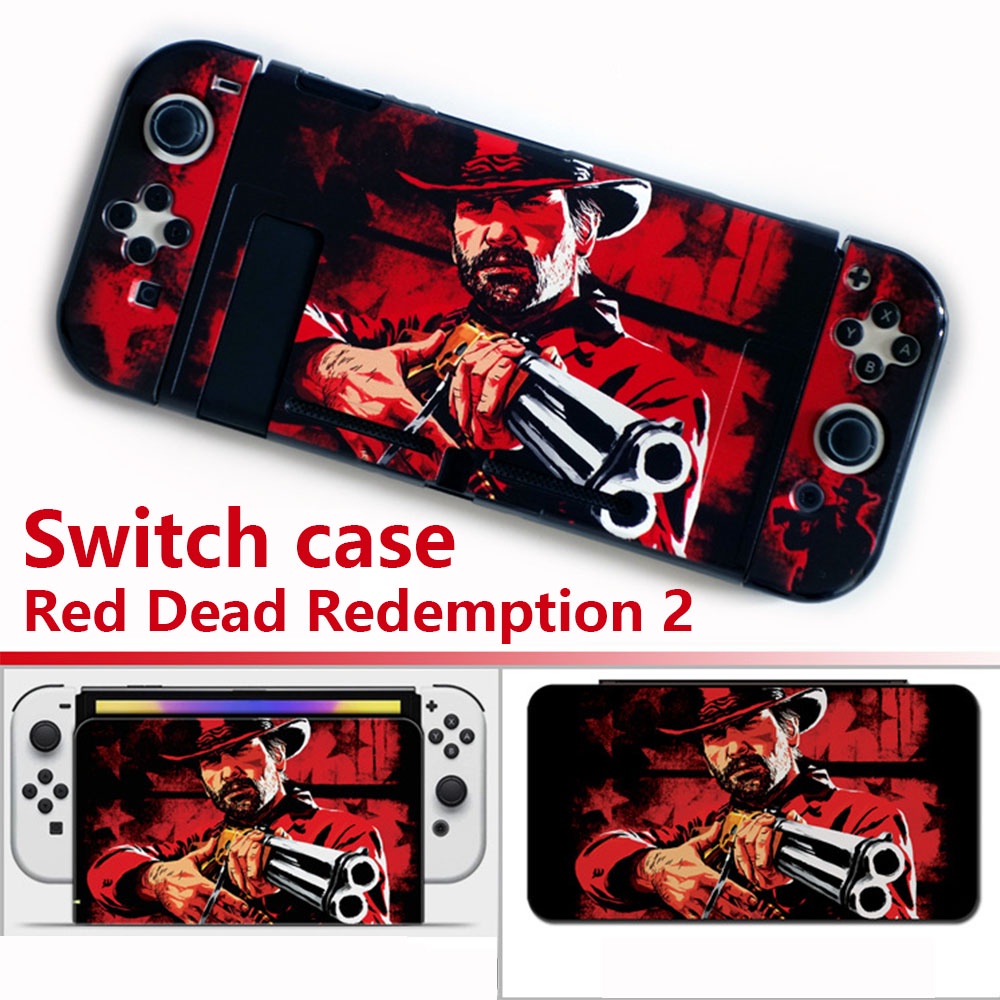 เคสแข็ง ป้องกันรอย สําหรับ Nintendo Switch OLED Red Dead Redemption 2 ...