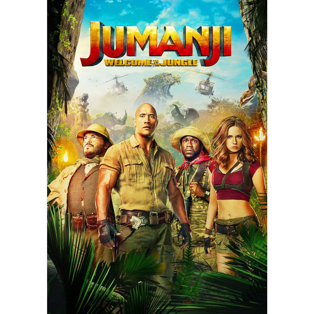 Jumanji จูแมนจี้ เกมดูดโลกมหัศจรรย์ ภาค 1-3 DVD หนัง มาสเตอร์ พากย์ไทย ...