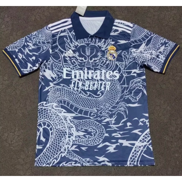 เสื้อกีฬาแขนสั้น ลายทีมฟุตบอล Real Madrid 2324 ไซซ์ S - XXL AAA ...
