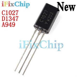 วงจรรวม TO-92 2SC1027 TO92L KTC1027 C1027-Y C1027 TO-92L 2SD1347 D1347 ...