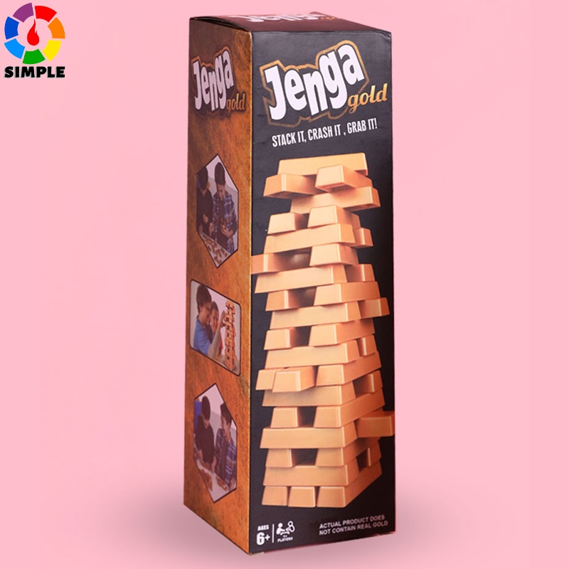 Jenga Gold Board Games | Shopee Thailand