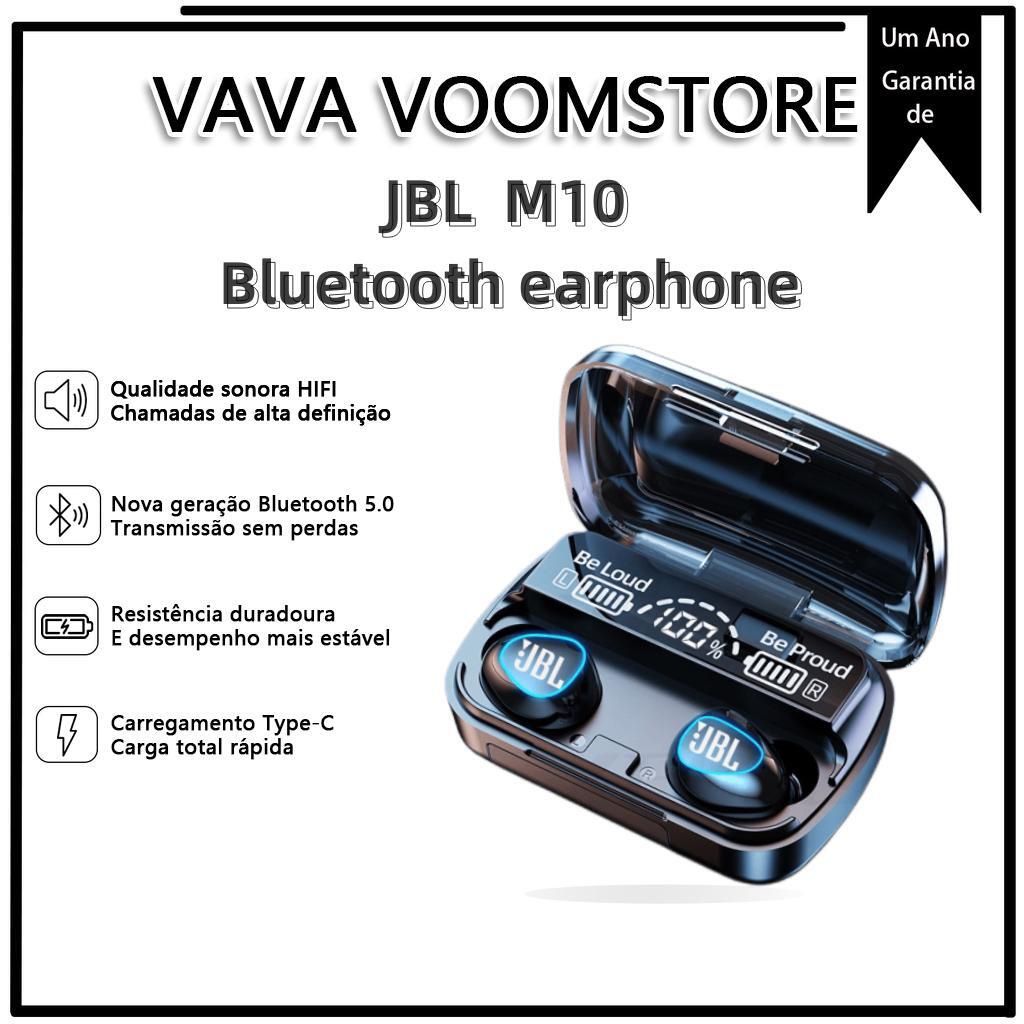 Jbl M10 TWS ชุดหูฟังไมโครโฟนไร้สาย บลูทูธ 5.1 9D กันน้ํา | Shopee Thailand