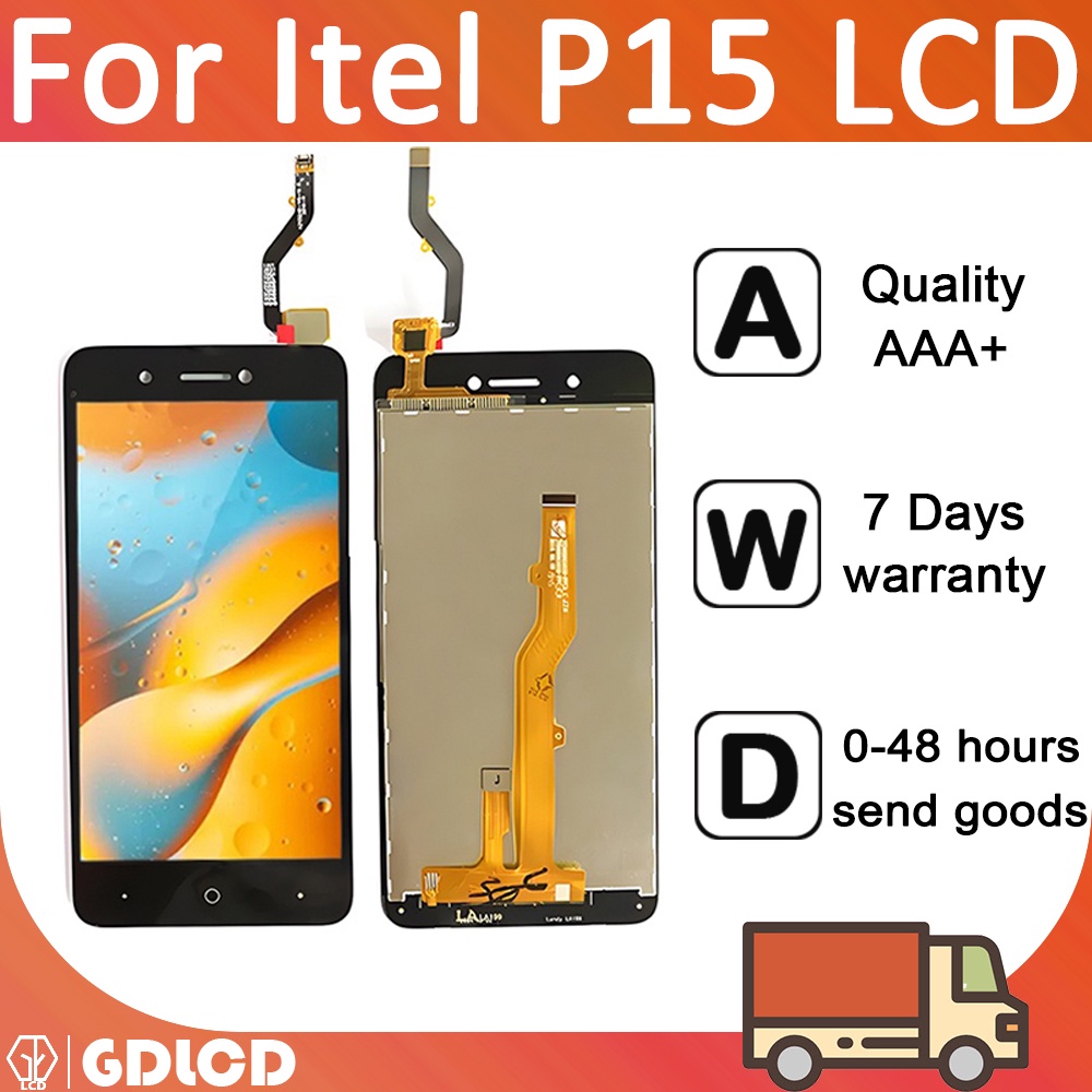 Itel P15 อะไหล่หน้าจอสัมผัส LCD ดิจิไทเซอร์ แบบเปลี่ยน | Shopee Thailand