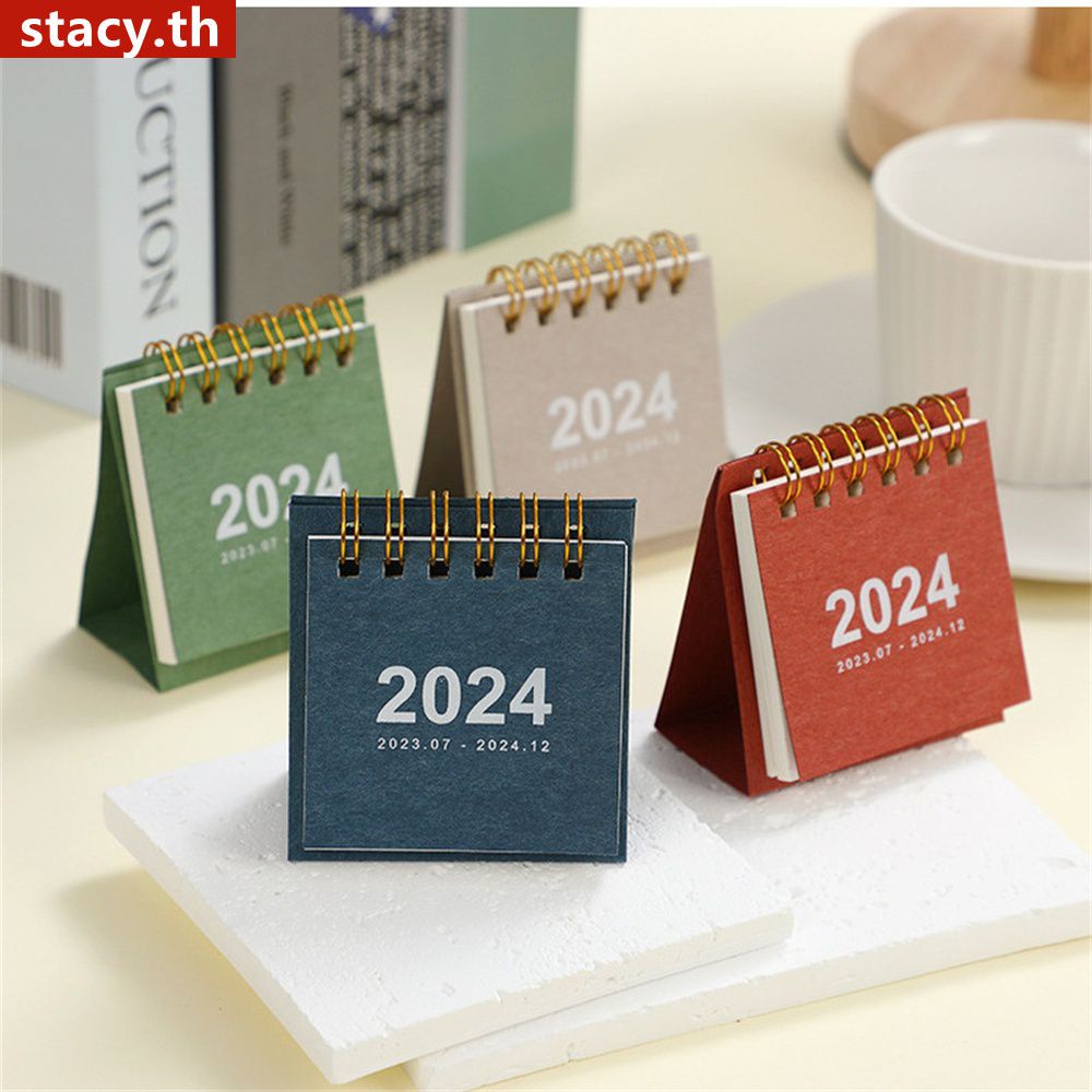 【จัดส่ง】 2024 Creative Simple Desktop Ins Mini Calendar | Shopee Thailand