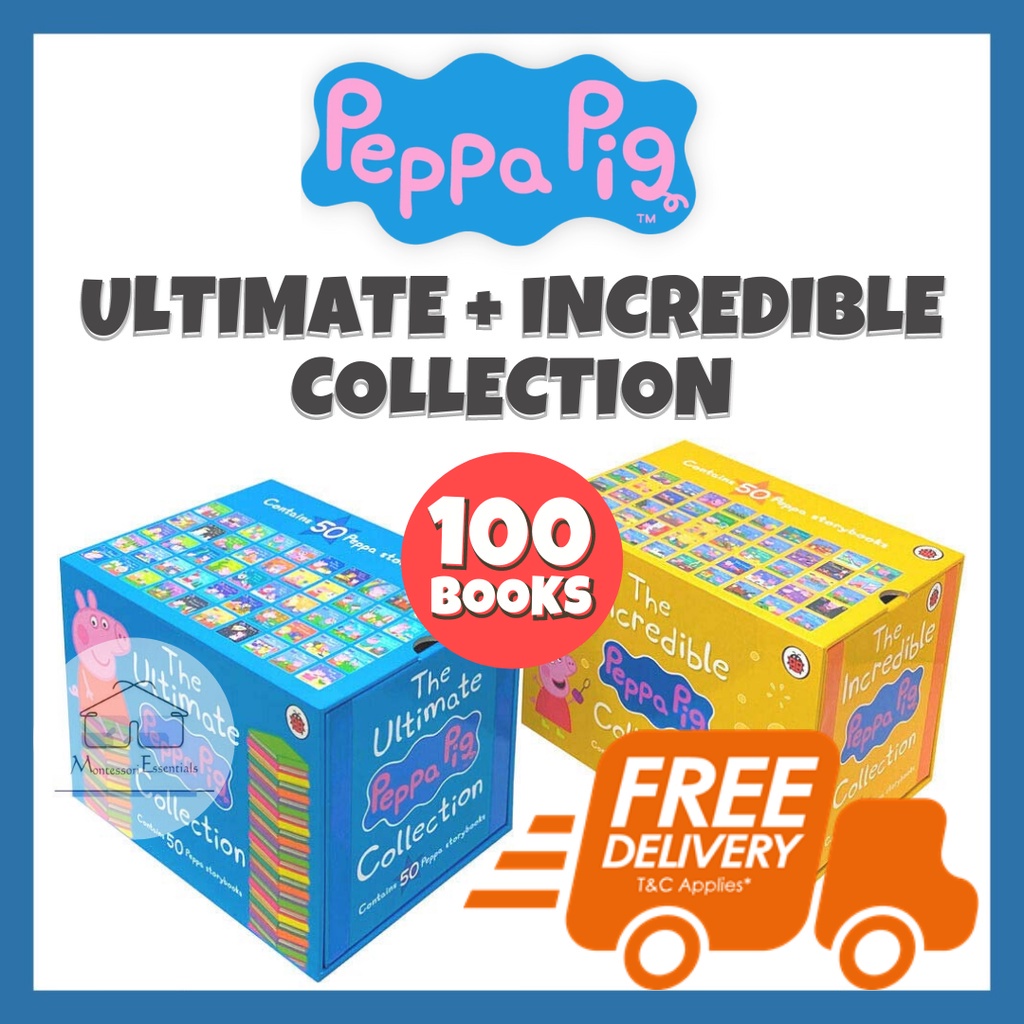 Peppa Pig Book Set: The Ultimate Peppa Pig & Incredible Peppa Pig ...