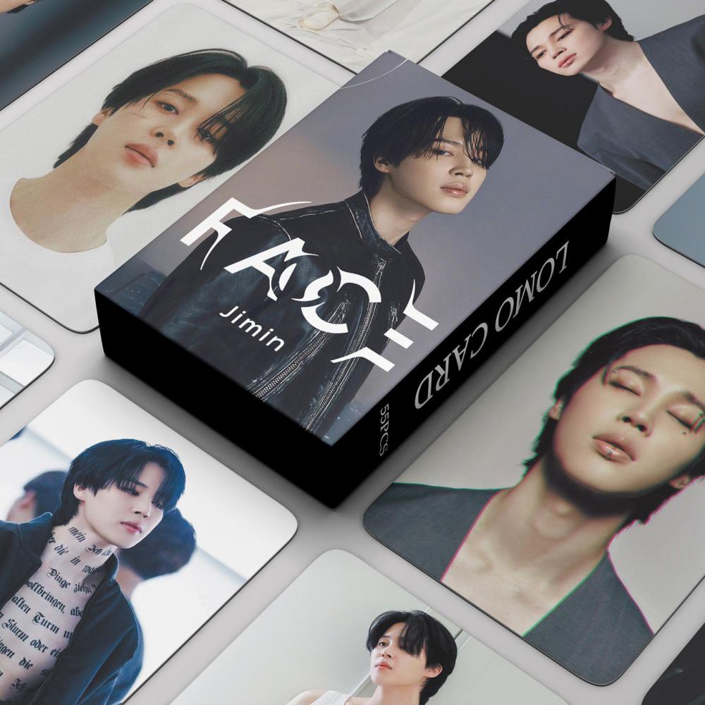 โปสการ์ด อัลบั้มรูปภาพ BTS LOMO BTS Member Park Jimin Jimin 55 ชิ้น ...