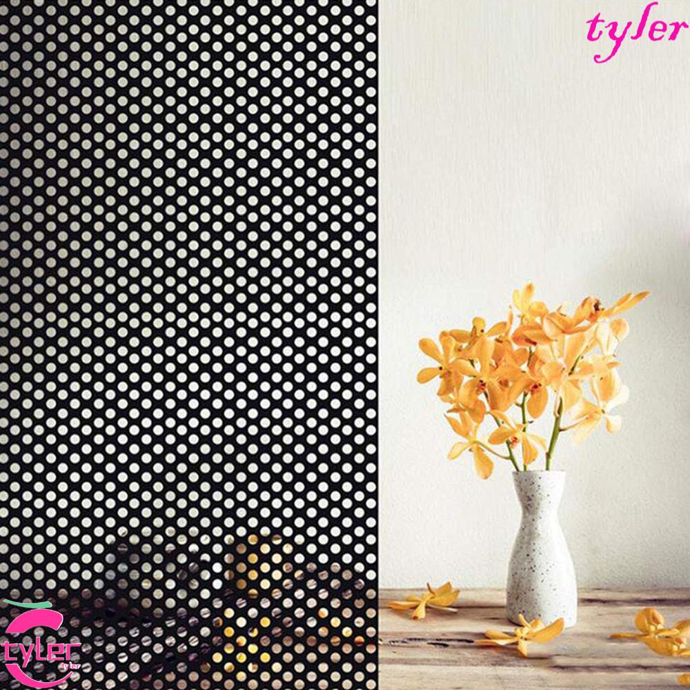 Tyler สติกเกอร์ฟิล์มตาข่าย กันแดด มีกาวในตัว สําหรับติดตกแต่งกระจก ...