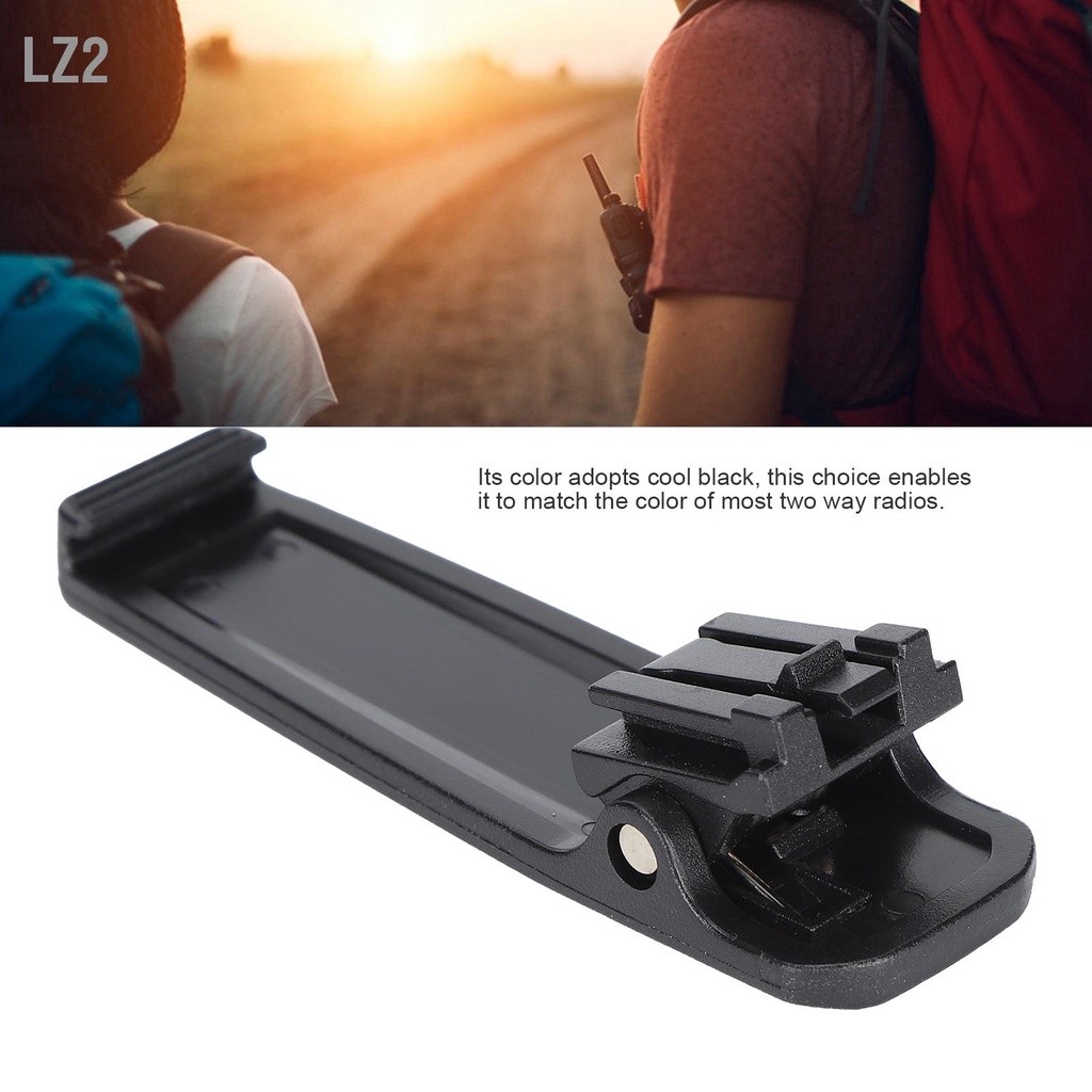 LZ2 คลิปหนีบ ABS พร้อมตัวอักษร สำหรับ ICOM IC‑V88 IC‑U88 IC‑F1000 IC ...