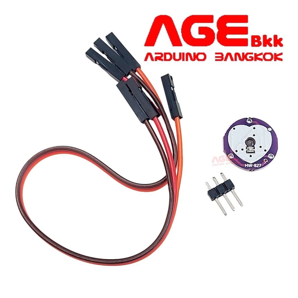XD-58C โมดูลวัดชีพจรตรวจจับการเต้นของหัวใจ Pulse Heart Sensor Amped สำหรับ Arduino | Shopee Thailand