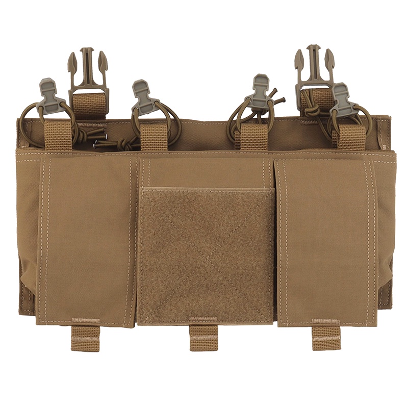 Idogear กระเป๋ายุทธวิธี Quad สําหรับแผงด้านหน้า 556 Mag Chest Rig พร้อม ...