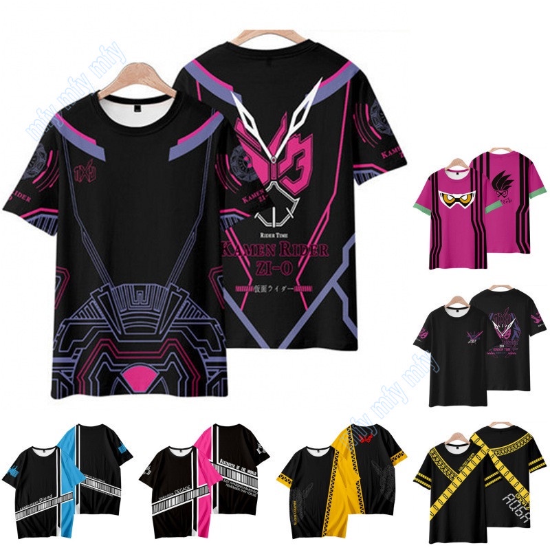 Camiseta Unisex Kamen Rider ผู้ใหญ่ Diend Zi-O Ex-Aid Decade คอสเพลย์ ...