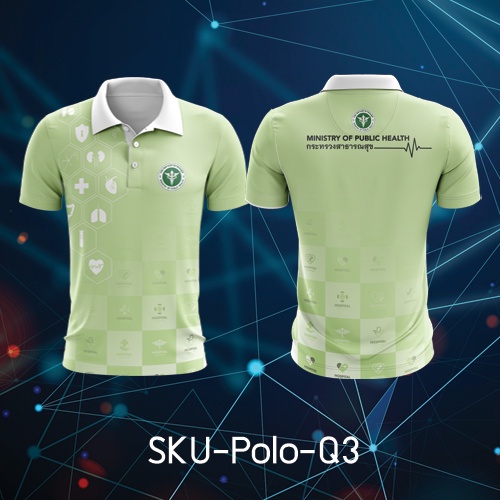 Qianyu เสื้อสาธารณสุข พยาบาล หมออนามัย บุคลากรทางการแพทย์ เสื้อโปโล ...