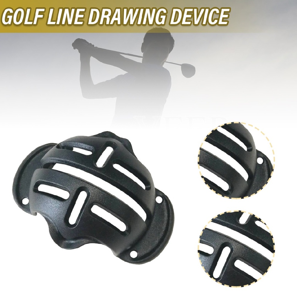 Golf Ball Line Marker Template Alignment Liner Marks Shell Putting Tool ...