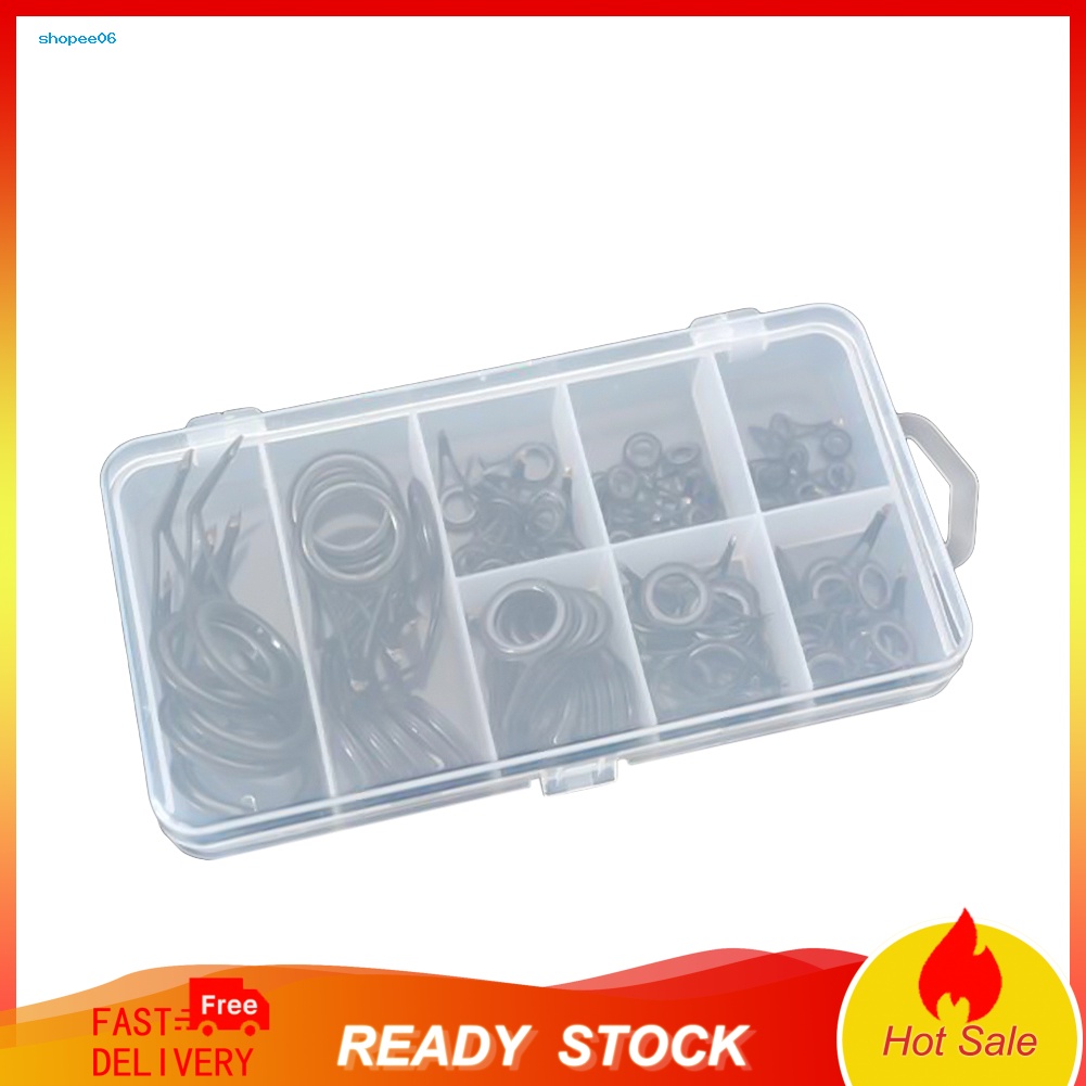 Setn ชุดแหวนไกด์คันเบ็ดตกปลา 8 ขนาด 75 ชิ้น | Shopee Thailand