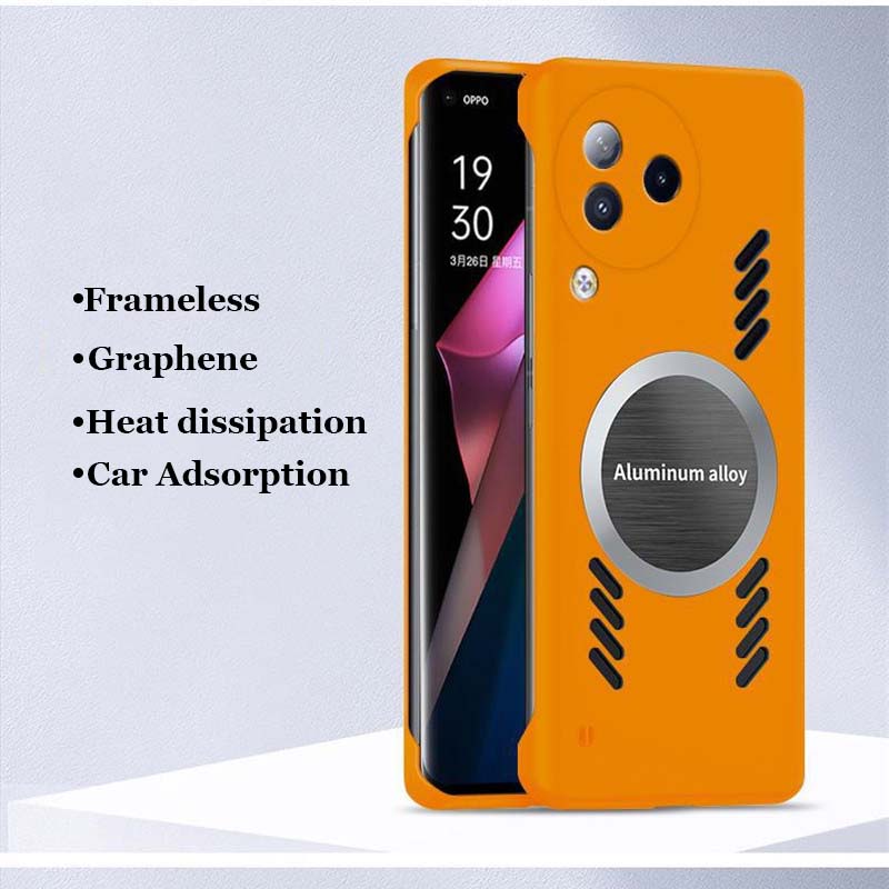 เคสโทรศัพท์มือถือ แบบแม่เหล็ก กระจายความร้อน ไร้กรอบ สําหรับ Xiaomi Civi 3 2 1S Mix4 | Shopee ...