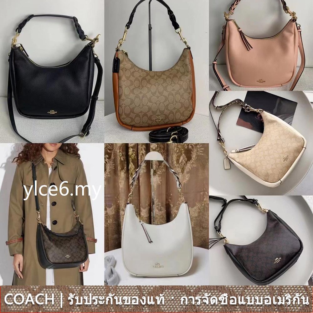 COACH c9189 c9191 c9190 CF350 jules กระเป๋าสะพายไหล่ผู้หญิง/ความจุขนาด ...
