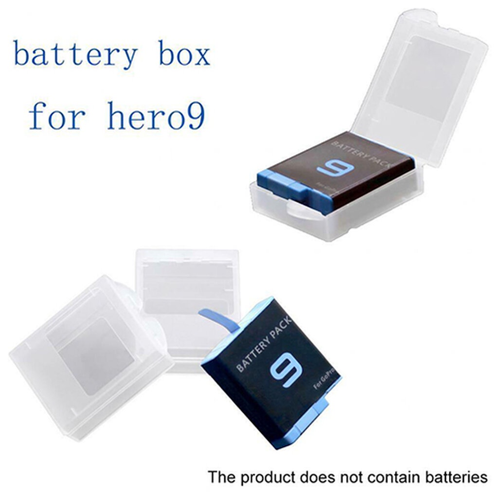 กล่องเก็บแบตเตอรี่ กล้อง Plastic Camera Battery Storage Box for GoPro ...
