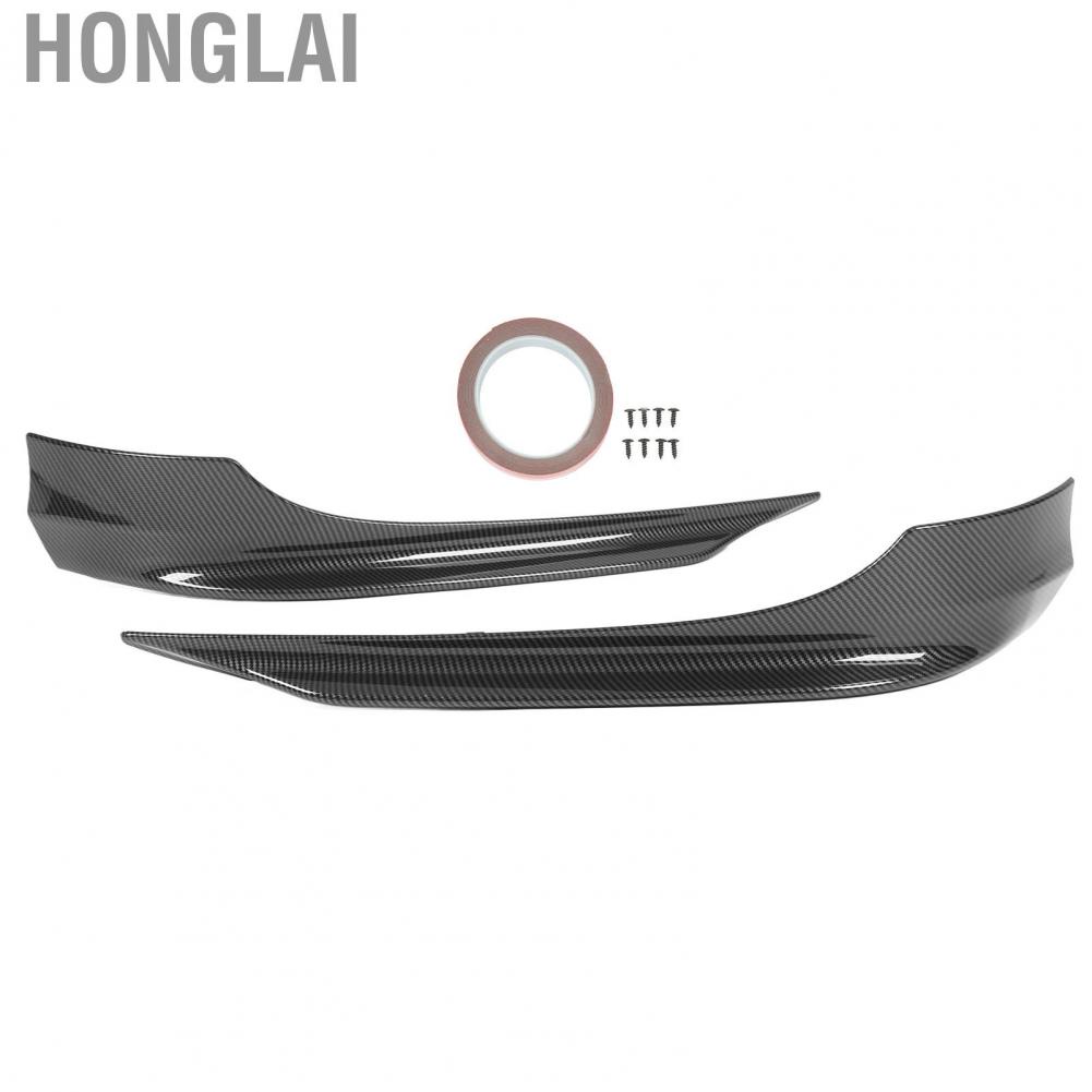 Honglai Front Bumper Lip Chin Splitter Scratch Resistant Low Drag ...