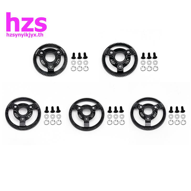 เฟืองตรง เหล็กแข็ง 48P อุปกรณ์เสริม สําหรับ Traxxas Slash 2WD VXL Bandit Rustler Stampede Drag ...