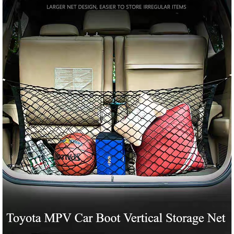 Toyota Alphard Vellfire Estima Fortuner MPV Car Boot ตาข่ายเก็บของ ...