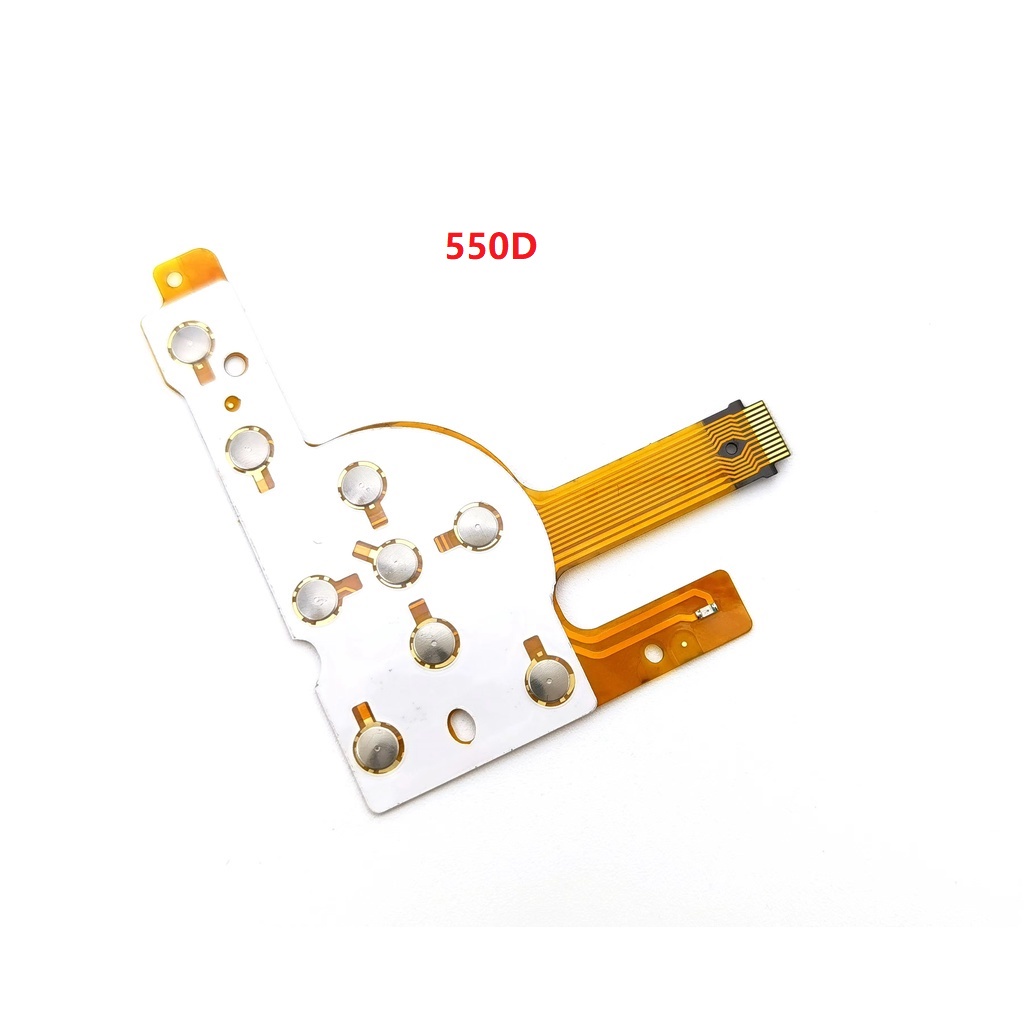 แป้นพิมพ์ปุ่ม Flex Cable Board สําหรับ Canon EOS 450D 550D 1100D 1500D ...