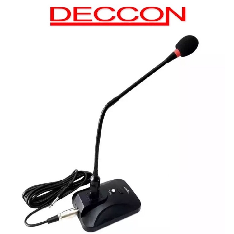 ไมโครโฟนห้องประชุม Deccon MC-81 Gooseneck Microphone ไมค์ประชุมไมค์ ...