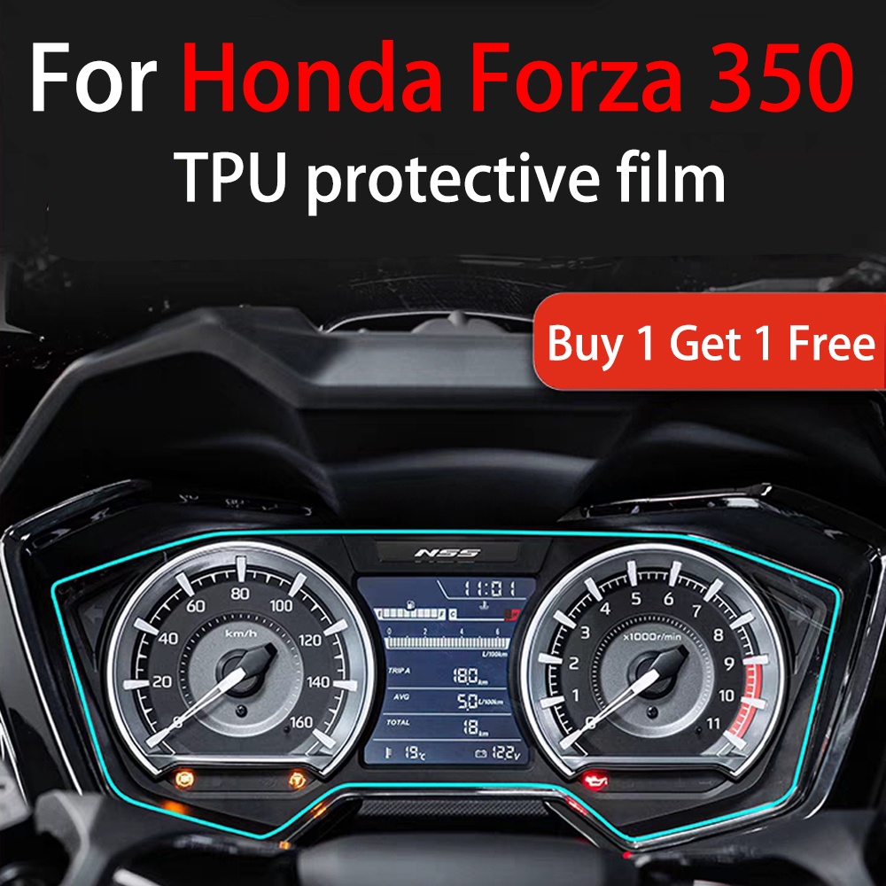ฟิล์มกันรอยหน้าจอ LCD อุปกรณ์เสริม สําหรับรถจักรยานยนต์ Honda FORZA ...